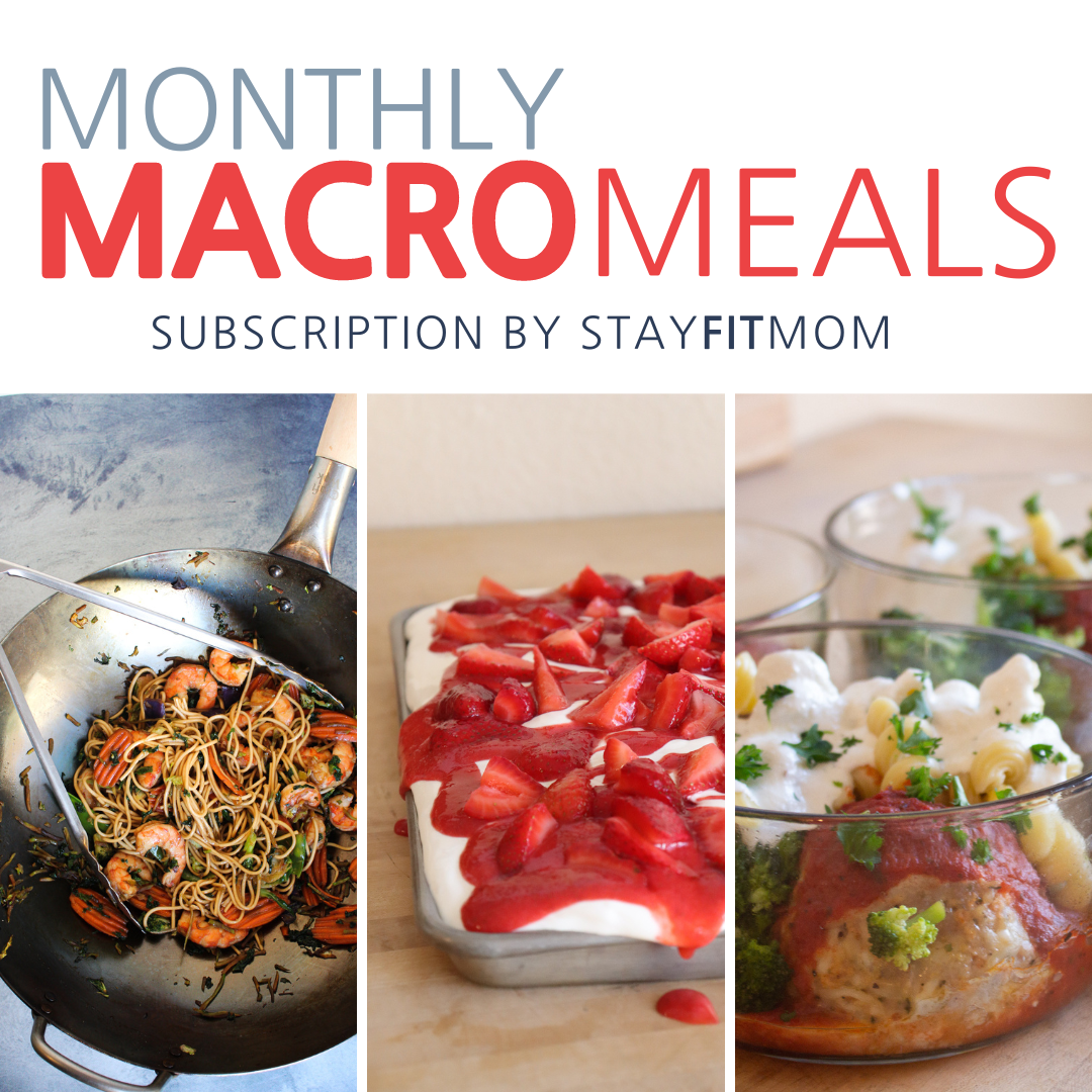 Monthly Macro Meals Subscription – Stay Fit Mom